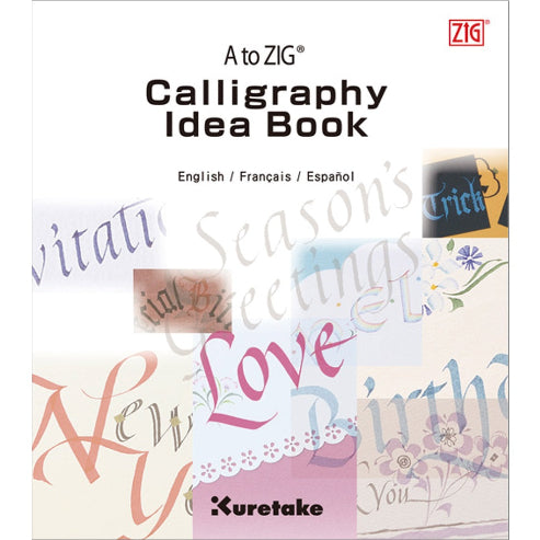 A to ZIG Calligraphy Idea Book – Mello Store